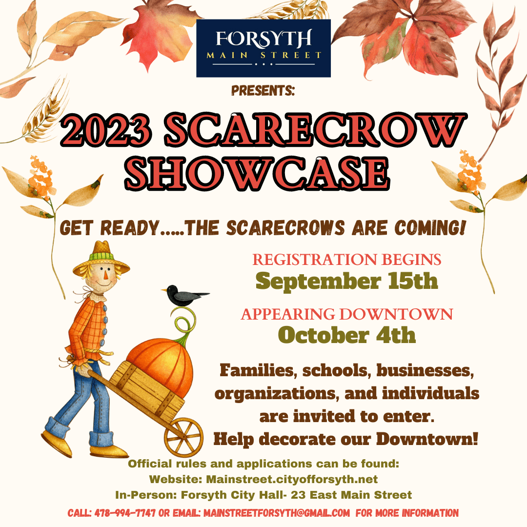 Scarecrow Showcase | Forsyth Main Street